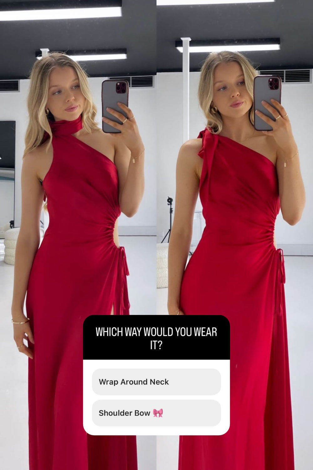 SONYA MODA Alia Maxi Dress (Sorrento Red) - Rent for $159 | Dress for a ...